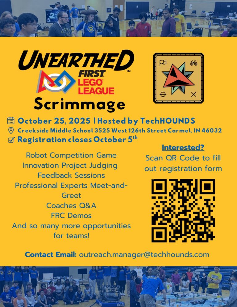 UNEARTHED - FIRST LEGO League - FIRST Indiana Robotics