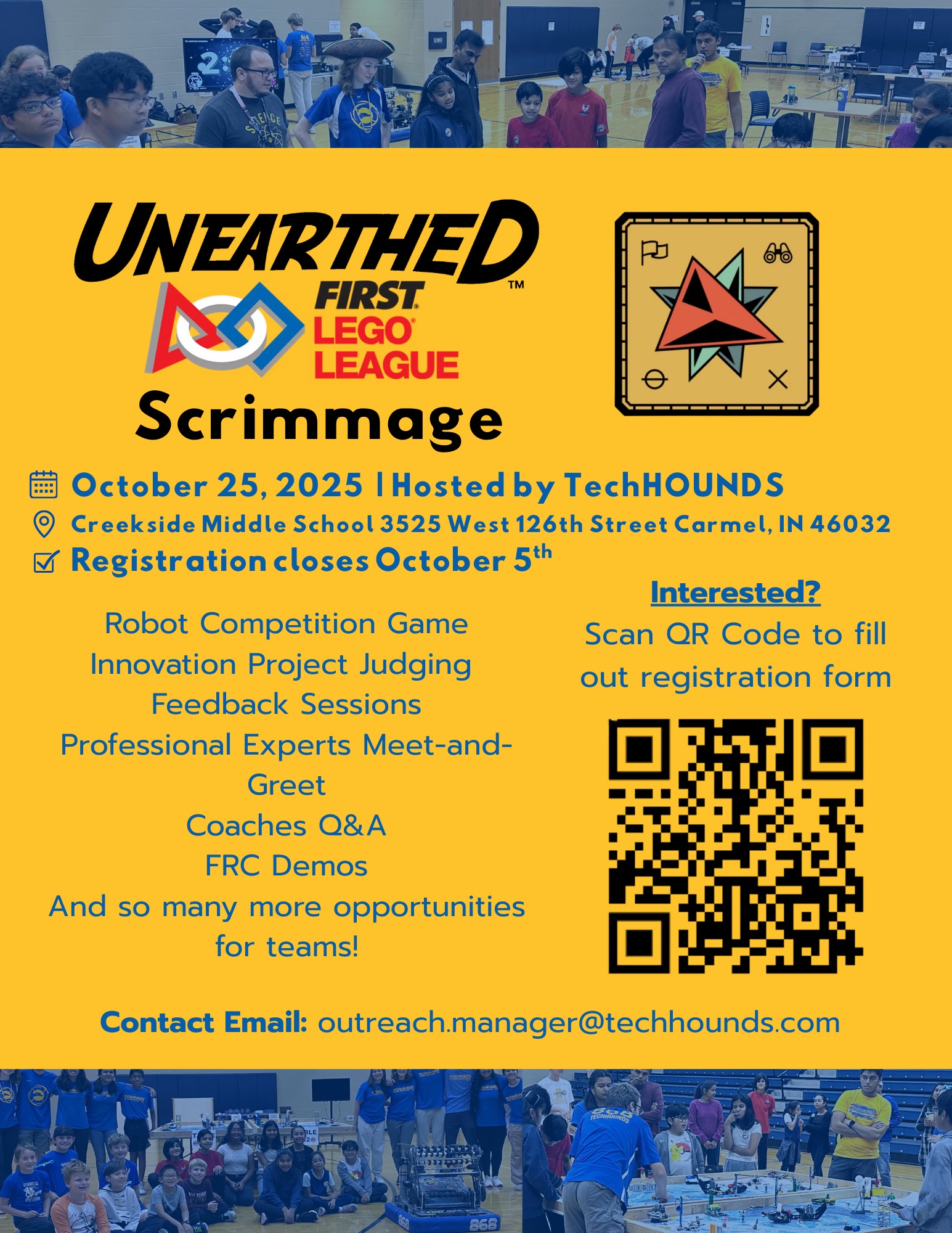 UNEARTHED - FIRST LEGO League - FIRST Indiana Robotics